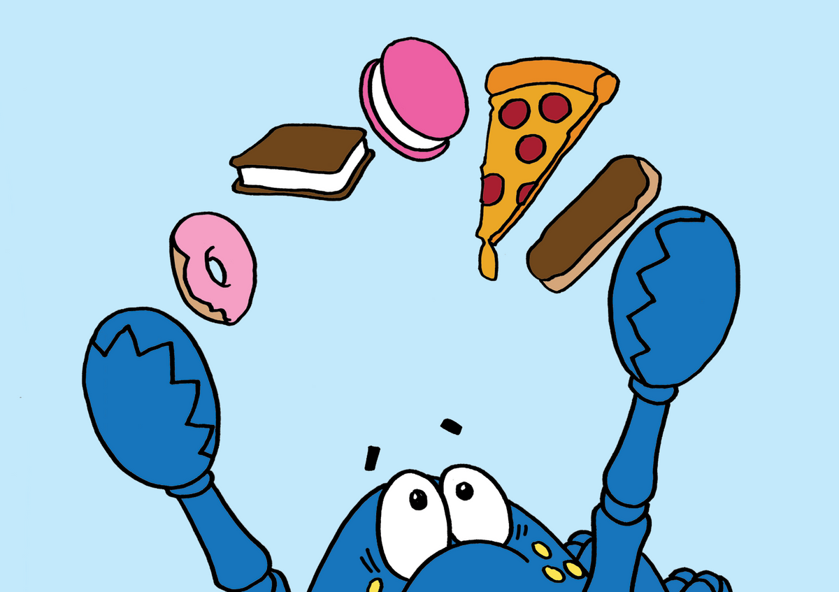 Meet and Beat the Junk-Food Crabbie! – CrabbieMasters